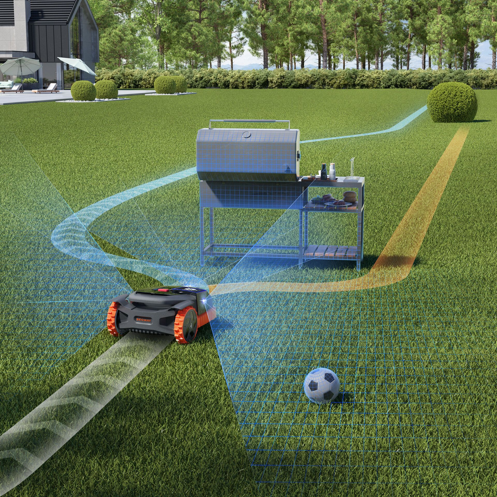 Segway Robotermäher X390E | herkules-garten.de